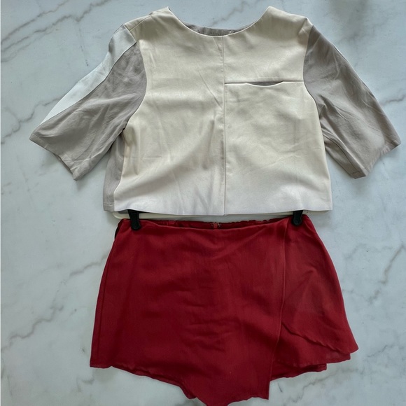 Cotton Candy | Shorts | Skort Cotton Candy La Burnt Red Skort | Poshmark